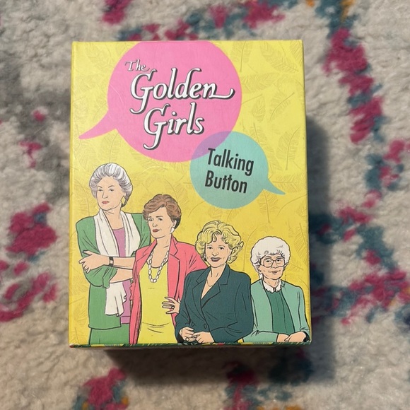 Other | Golden Girls Talking Button Box | Poshmark